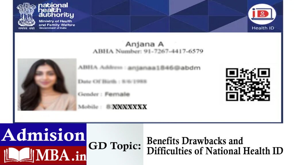Benefits, Drawbacks, and Difficulties of National Health ID - GD Topics ...